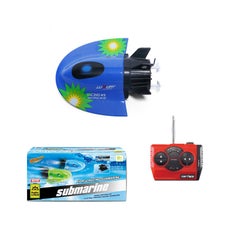 Generic Mini electric submarine remote control boat 6-channel remote ...
