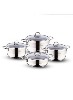 Sofram STANLESS STEEL COOKWARE SET SOFRAM 8 PCS KSA | Riyadh, Jeddah
