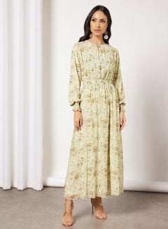 Modanisa Floral Maxi Dress UAE | Dubai, Abu Dhabi