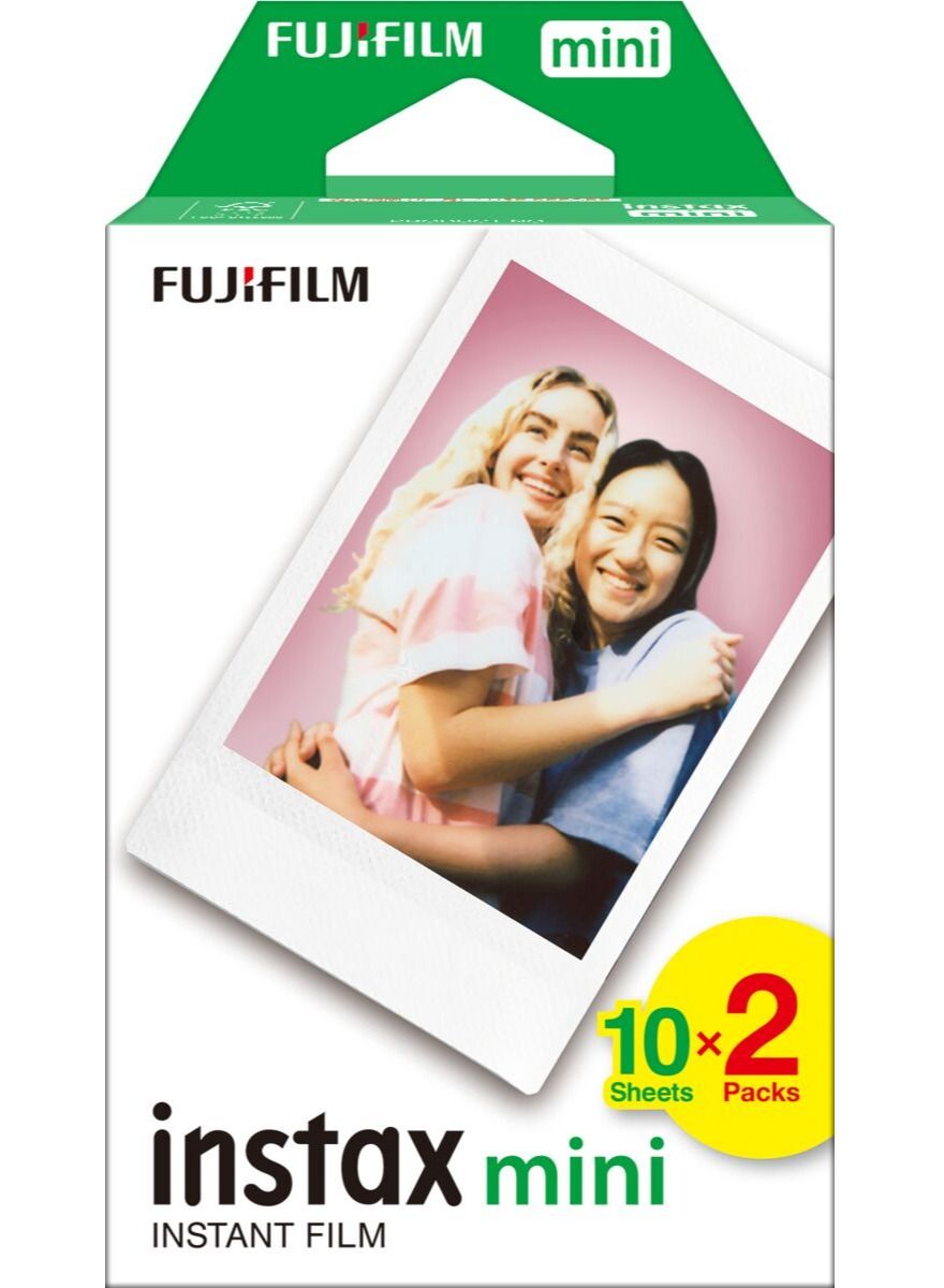 FUJIFILM Instax Mini Film 20 Sheets Compatible With Instax Mini Series ...