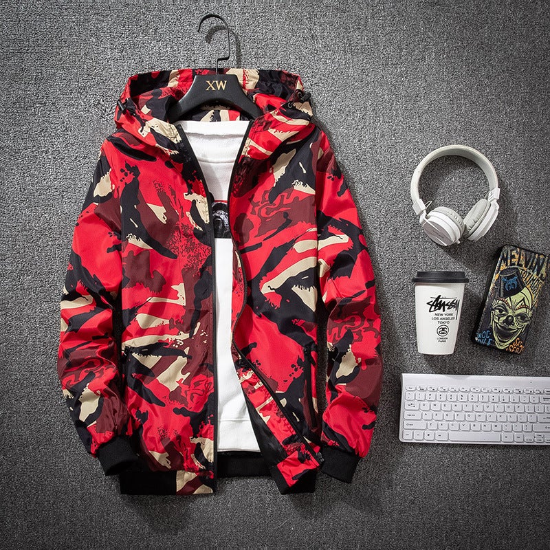 Generic 8802 Camouflage Men's Casual Jacket Slim-fit Outdoor Jacket ...