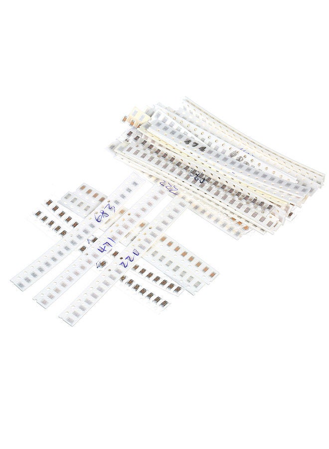 Generic 720PCS 0603 SMD Capacitor Assorted Kit 36Values 20pcs 1PF to ...