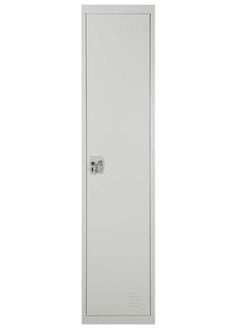 SULSHA Single Door Metal Steel Locker Steel Cabinet With Key Grey KSA ...