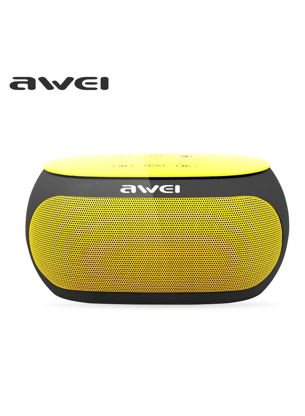 Awei Y200 Yellow Portable Wireless Bluetooth Speaker | Best Price KSA ...