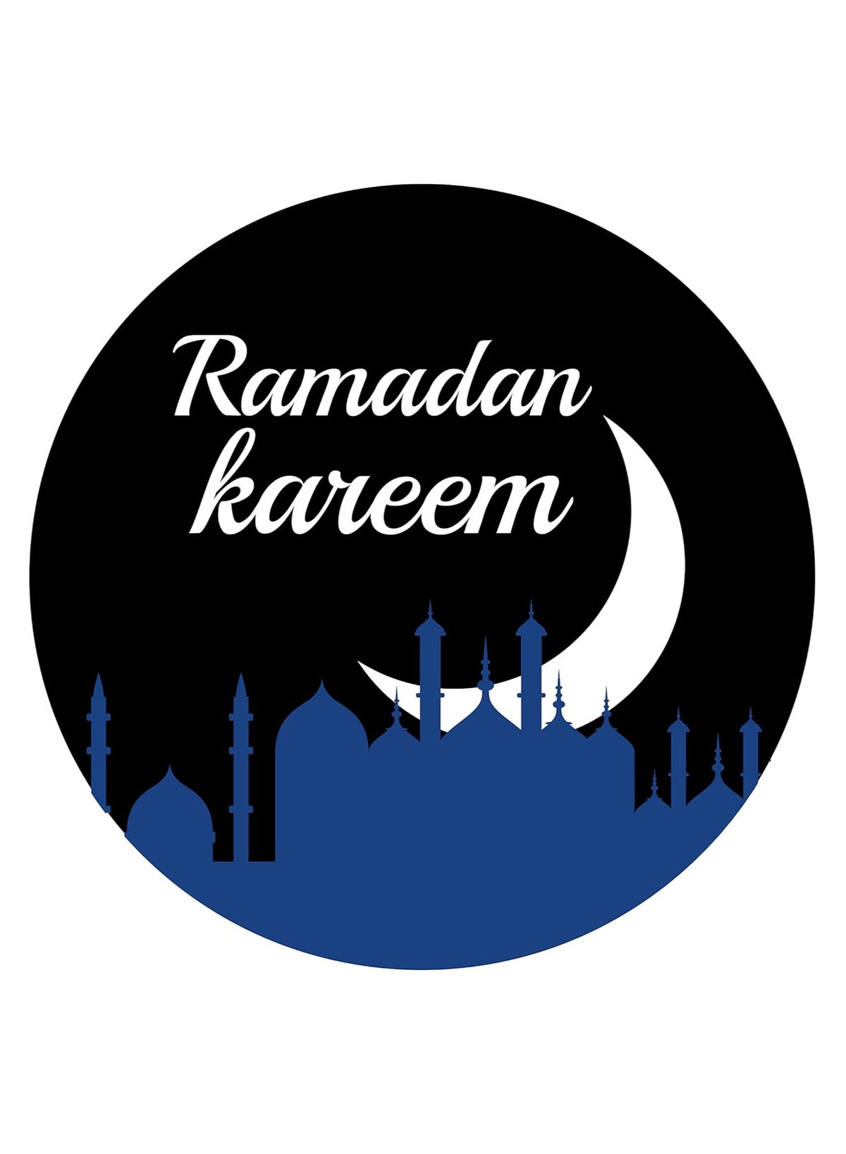 PRINTSHOP4ME Ramadan Vinyl Stickers Pack–Decorative Islamic Themed ...