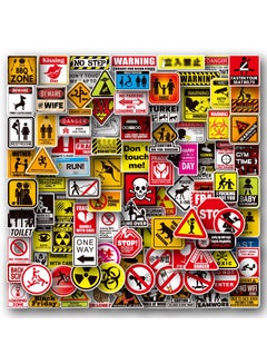 تسوق Generic و100 Piece Traffic Signs Danger Warning Stickers Warning ...