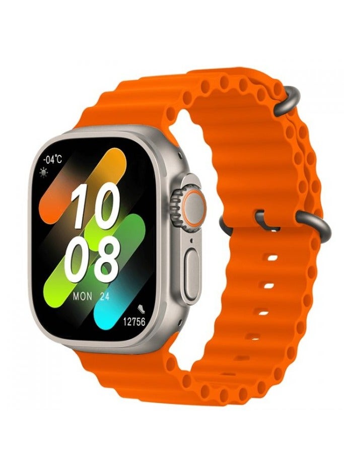 HK HK9 Ultra 2 Smart Watch – AMOLED Display with AI Chat App TWS Audio ...