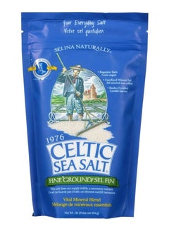 Selina Celtic Sea Salt, Fine Ground, Vital Mineral Blend, 1 lb (454 g ...