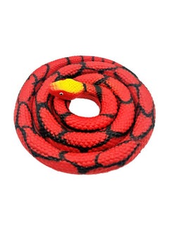 Arabest Red Reticulated Snake Simulation Snake Toy New And Unique ...