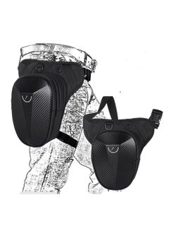 Generic Hard Shell Drop Leg Bag Belt Waist Pack with Carbon Fiber ...