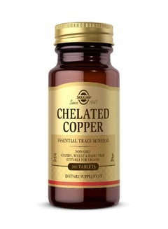 تسوق Solgar وSolgar Chelated Copper, 100 Tablets - Essential for ...