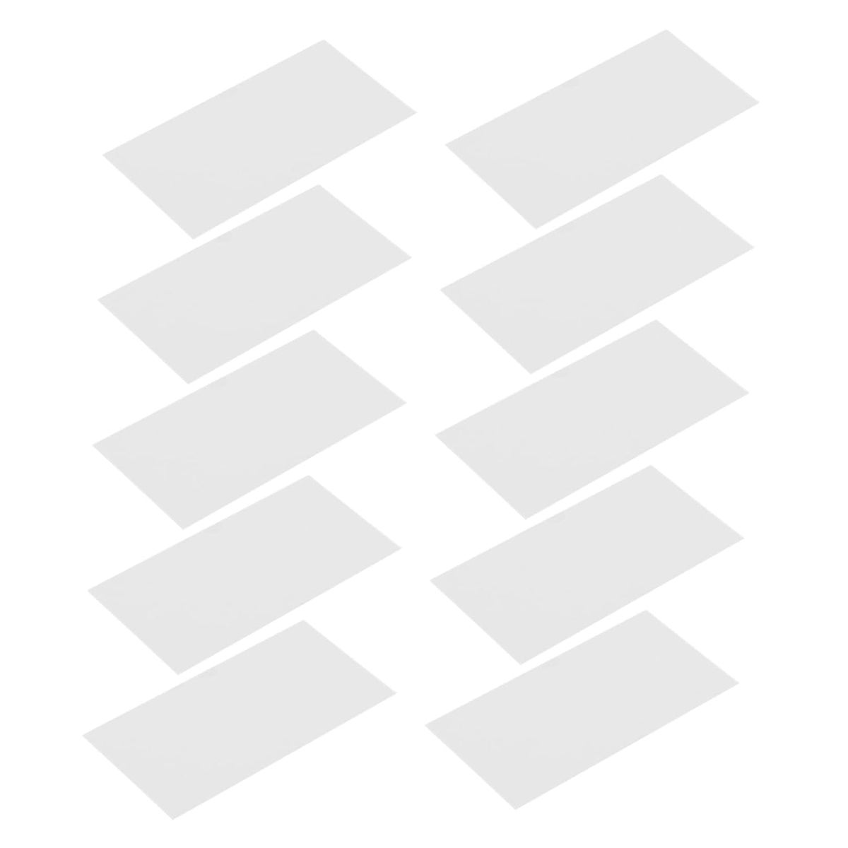 Generic 100 Piece Glass Microscope Slides Set 24x50mm for Lab Specimen ...