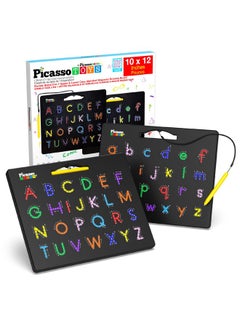 PicassoTiles 2-In-1 Magnetic Drawing Board Toy 12X10 Inch Large Magnet ...