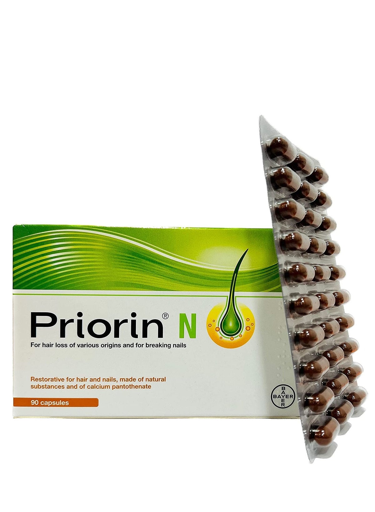 BAYER Priorin N Capsules 90 for Hair and Nails | Best Price UAE | Dubai ...