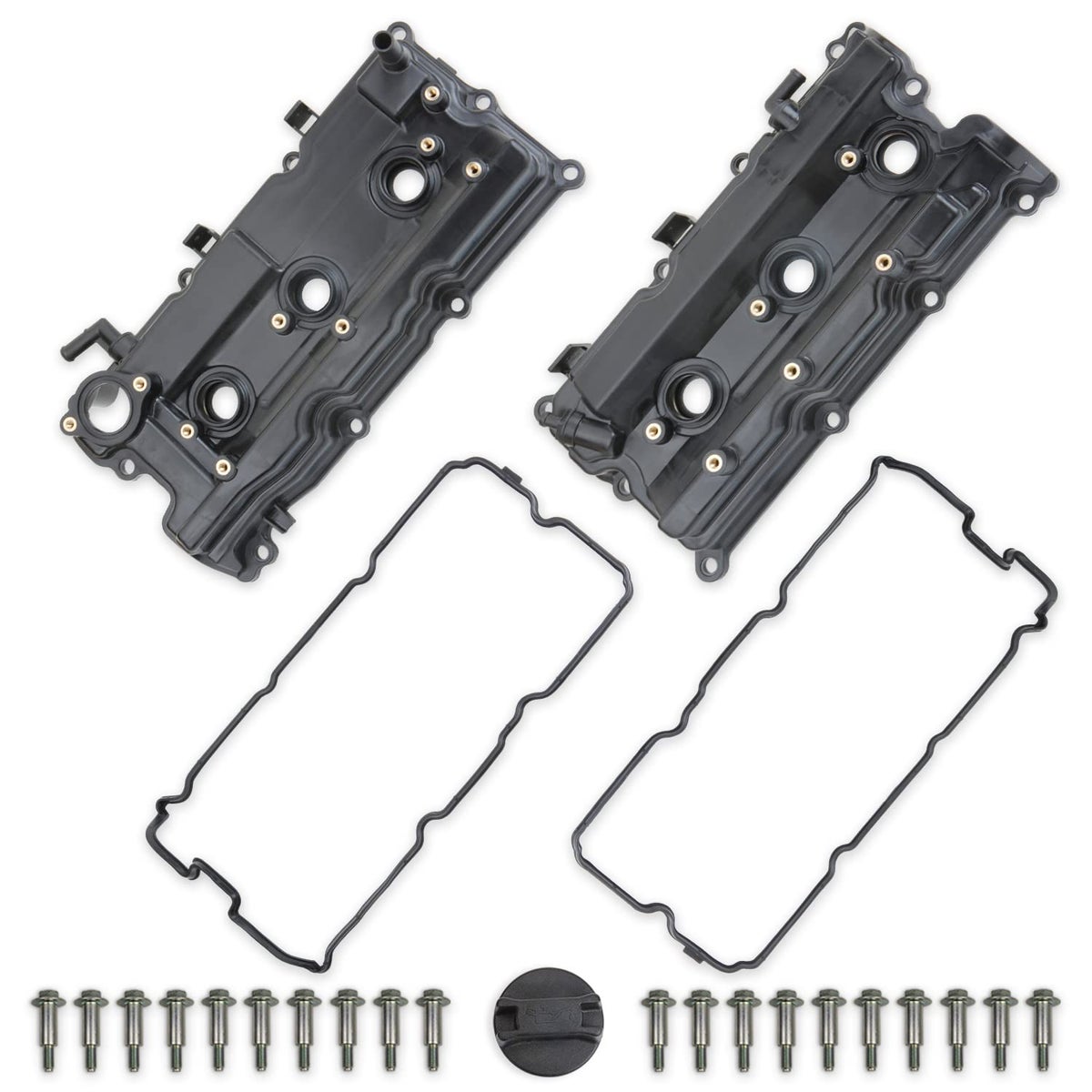 MITZONE MITZONE Valve Cover Left and Right with Gasket Bolts Compatible ...