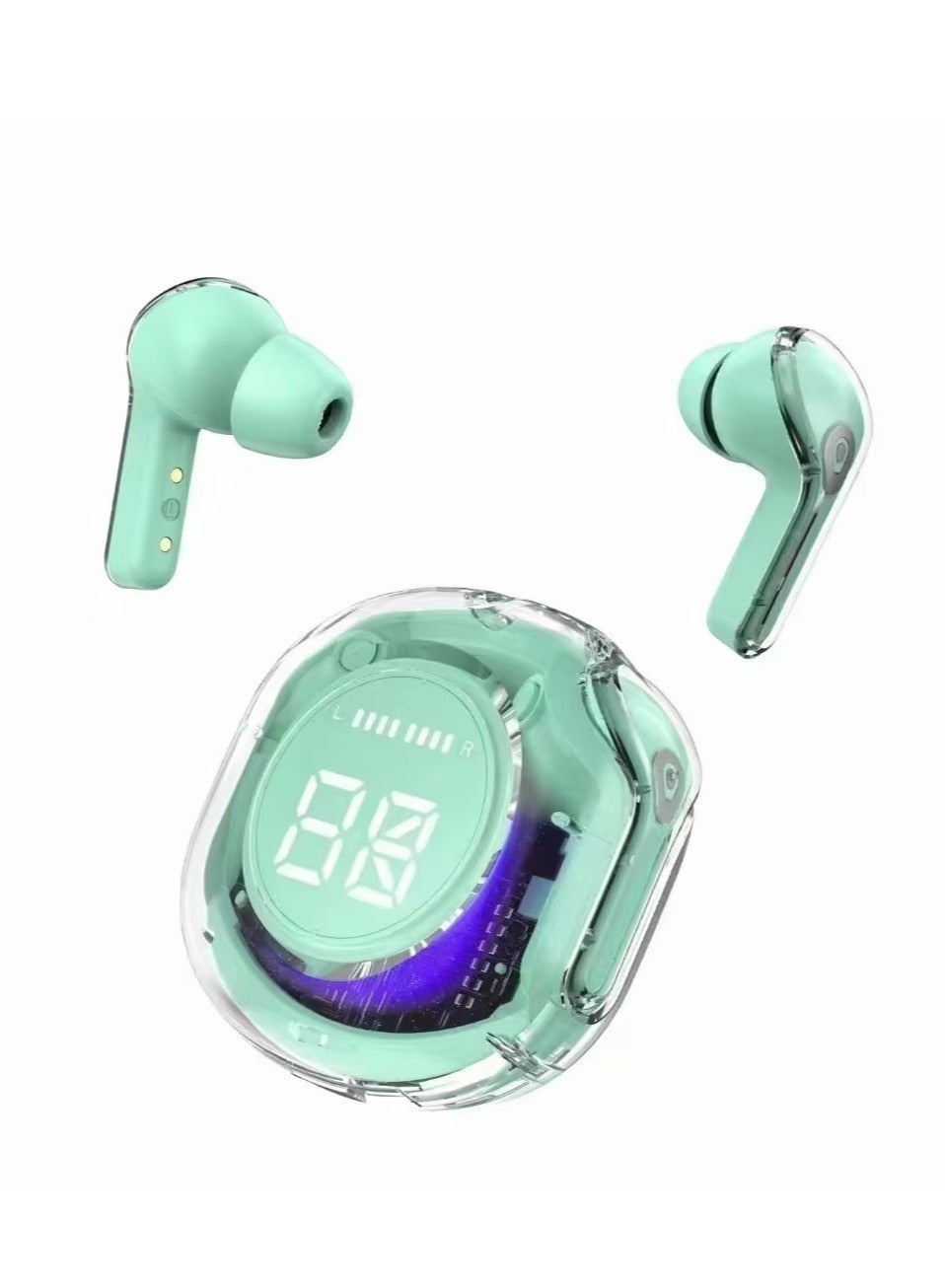 Generic True Wireless Display Bluetooth Earbuds with Environmental ...