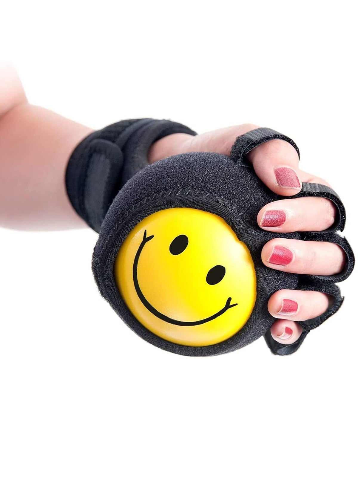 PYC Finger Massage Fingerboard, Anti-Spasticity Ball Splint Hand Finger ...