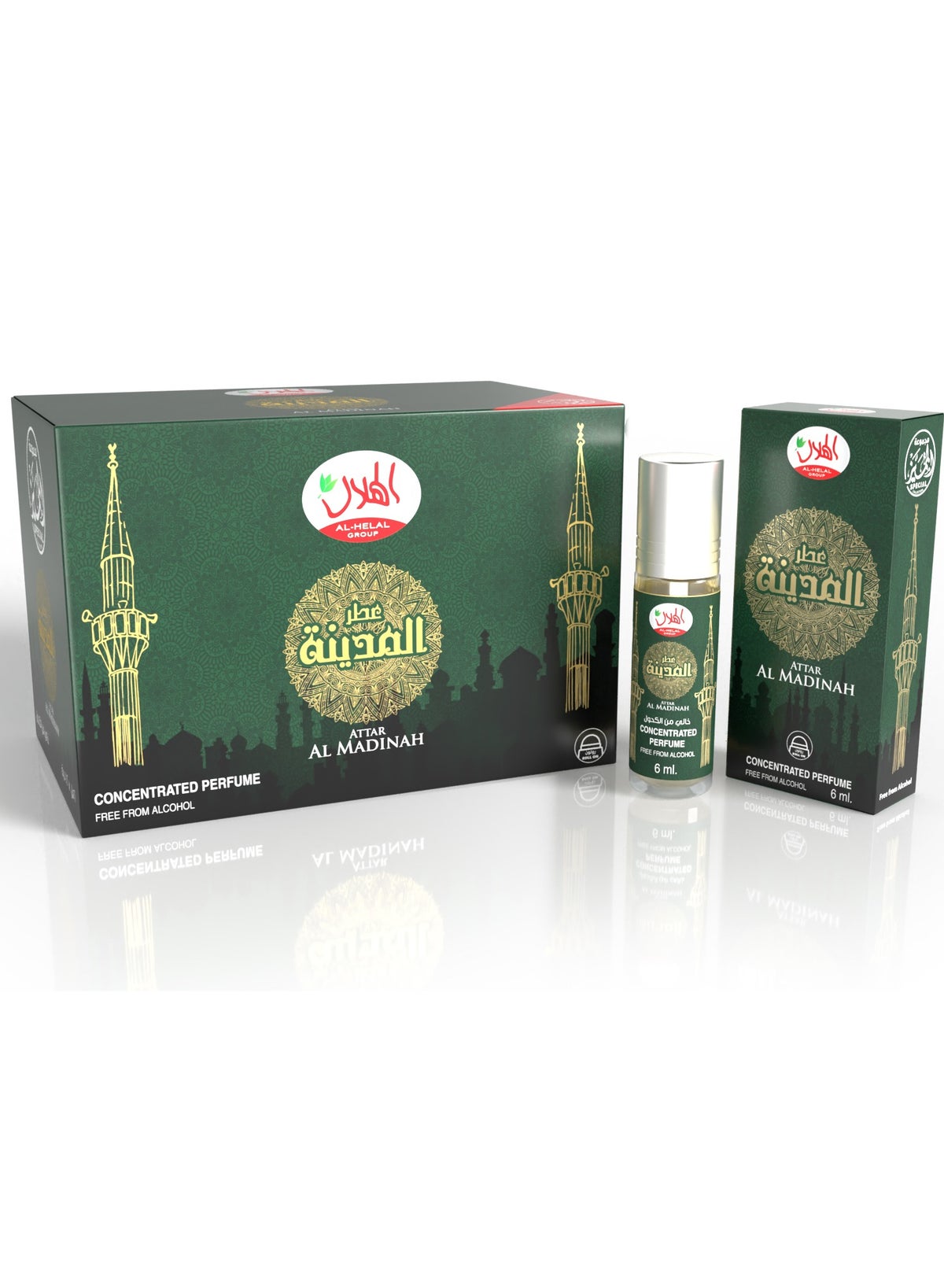 AL-HELAL Almadinah Special Perfume Oil 6ml*12pcs | Best Price KSA ...