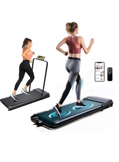 Generic 2.25HP Folding Treadmill, 2 in 1 Under Desk Treadmill, Portable ...