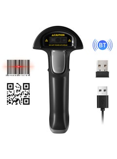 Generic Wireless 2D 1D Barcode Scanner BT+2.4G+USB Wired Connection ...