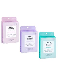 تسوق Voesh New York وVoesh Pedi In A Box O2 Fizz Variety 3 Pack ...