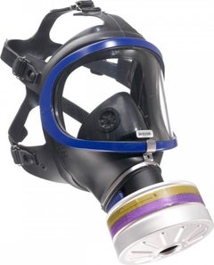 Drager Draeger 6300 Full Face Mask + A1B2E2K1 Hg Co No P3 Filter UAE ...