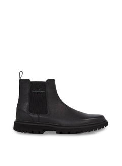 Calvin Klein Jeans Men's Chelsea Boots - Leather, Black | Best Price ...