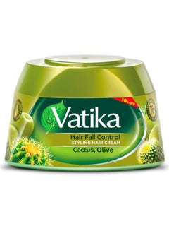 Dabur Vatika Naturals Hair Fall Control Styling Hair Cream 65 ml +10% ...