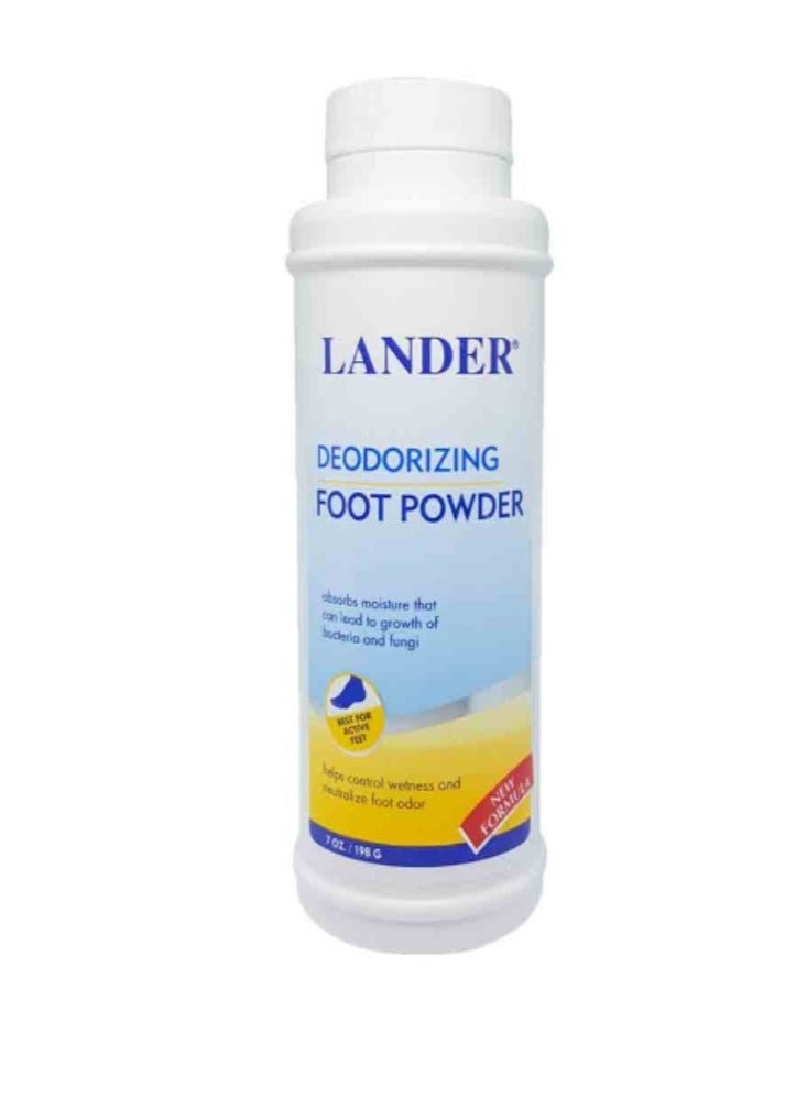 LANDER Deodorizing Foot Powder 198g | Best Price KSA | Riyadh, Jeddah