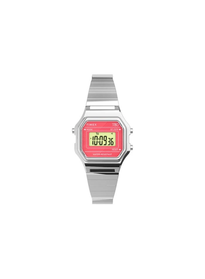 TIMEX Timex Resin Digital Women's Watch With Silver TW2U94200 | Best ...