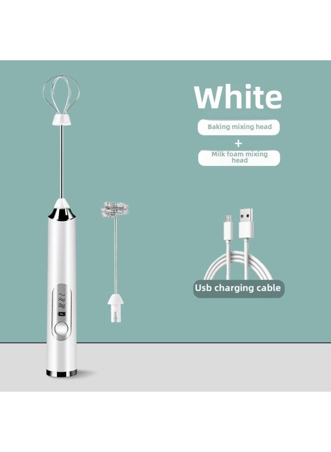 Generic Household Hand-held Electric Egg Beater Automatic Cream Beater Coffee Beater Small Milk ...