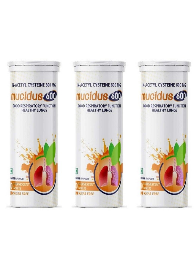 Radiplex Radiplex Mucidus N-Acetylcysteine 600mg Effervescent Tablets ...