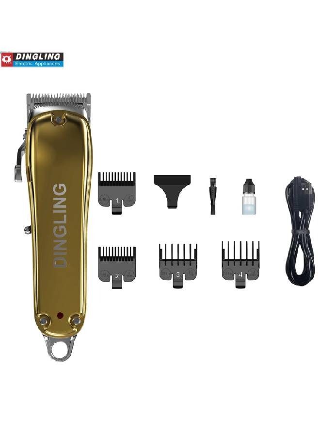 DINGLING Electric Hair Clipper Hair Cut Maching Wireless Trimmer Men ...