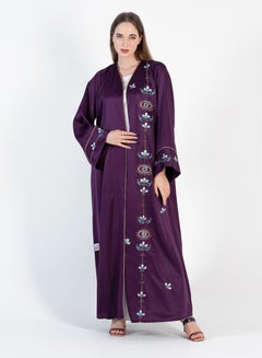 Rosette Abaya Elegant Stylish Bisht With Embroidery UAE | Dubai, Abu Dhabi