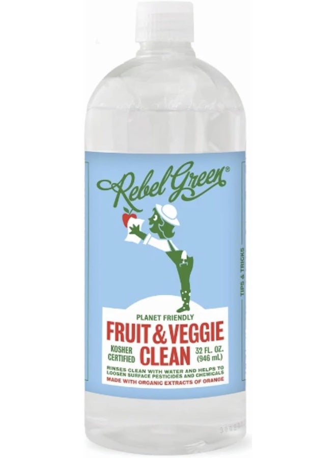 Rebel Green Rebel Green Fruit and Veggie Wash, Natural Fruit and ...