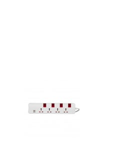 Legrand Legrand Universal 4 Switch Socket Extension + 2 USB 1.2A With ...
