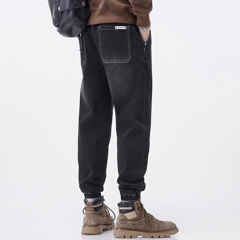 Generic Xintang High-Grade Jeans Men'S Quality Trendy Casual Pants Men ...