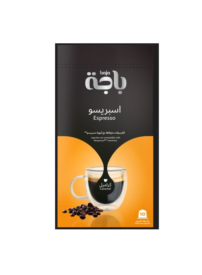 Baja Caramel Coffee Capsules 10 Capsules (50g) | Best Price KSA ...