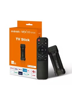 MX10 Android TV Streaming Box with Remote Control 4K Ultra HD Streaming ...