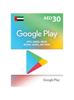 Generic Google Play 30 AED Gift Card (Delivery via SMS/WhatsApp) UAE | Dubai, Abu Dhabi