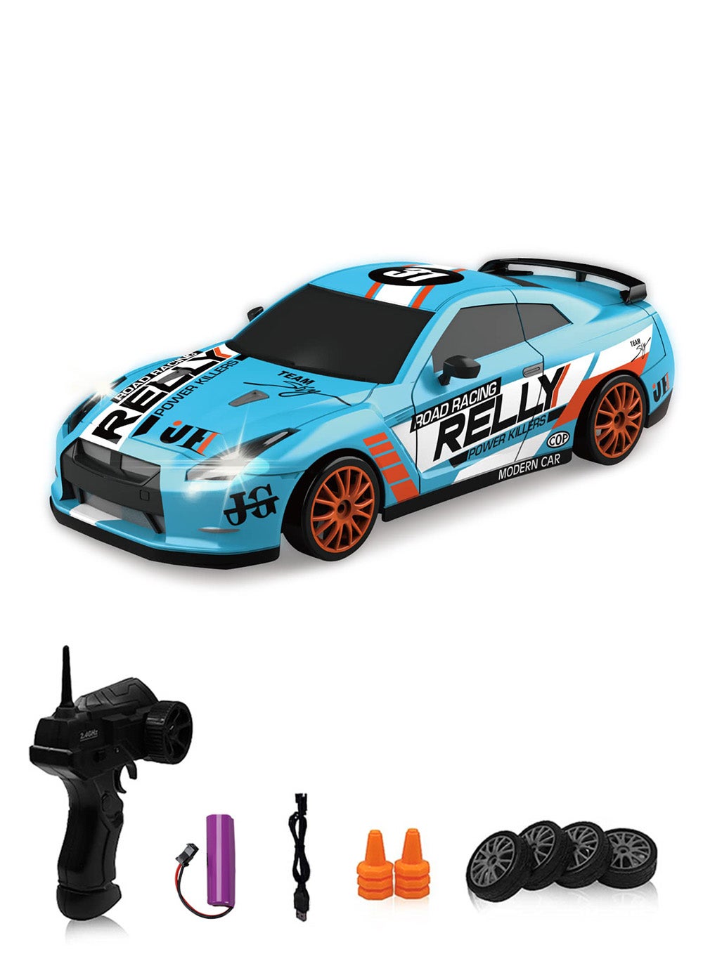 High Speed Drift Rc Car 4WD Toy Remote Control Vehicle Car Remote ...