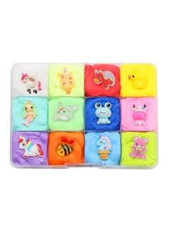 SYOSI Butter Slime Kit, 12 Squares with Animal Slime, Vegetable Slime ...