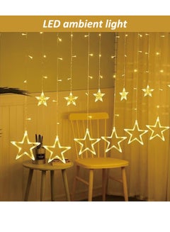 Generic LED star five-pointed star indoor and outdoor decoration ...