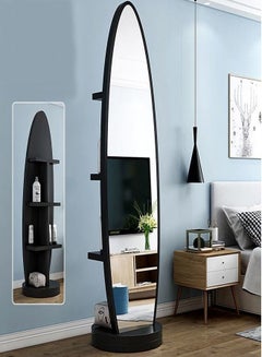 fashionhome Multifunctional Full Body Rotating Dressing Mirror Bedroom ...