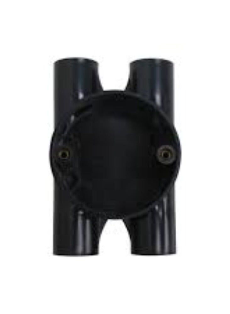 KNP KNP Heavy Duty 4-Way Junction Box Pipe Fitting 20MM is a versatile ...