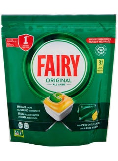 Fairy Fairy Original All in One 31 Dishwasher Tabs 419g | Best Price ...