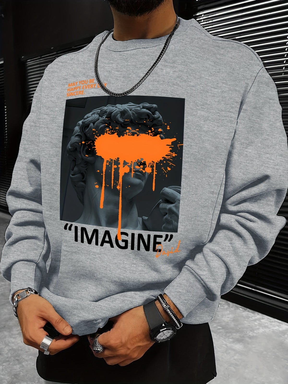 Generic Crewneck Men'S Sweatshirt New Pullover Bear Sweatshirt 3D ...