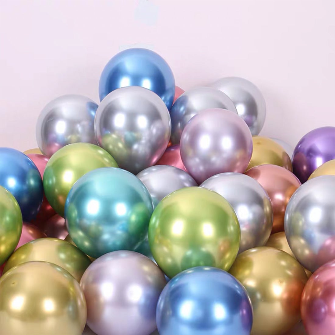 Generic 5-Inch 10Inch 12Inch Metallic Balloons Latex Birthday Party ...