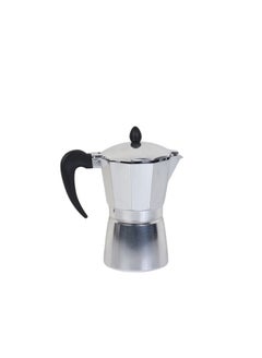 directions Coffee maker with a silver moka and espresso pot that makes ...