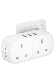 تسوق Lencent وLENCENT USB Plug Extension with 3 USB Ports, 2 Way USB ...